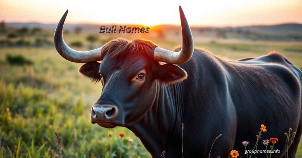 210+ Best and Popular Bull Names Ideas