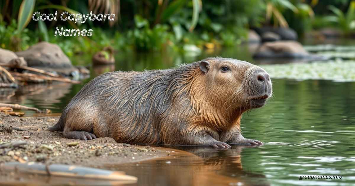 300 Famous and Cute Capybara Names [Best Ideas]