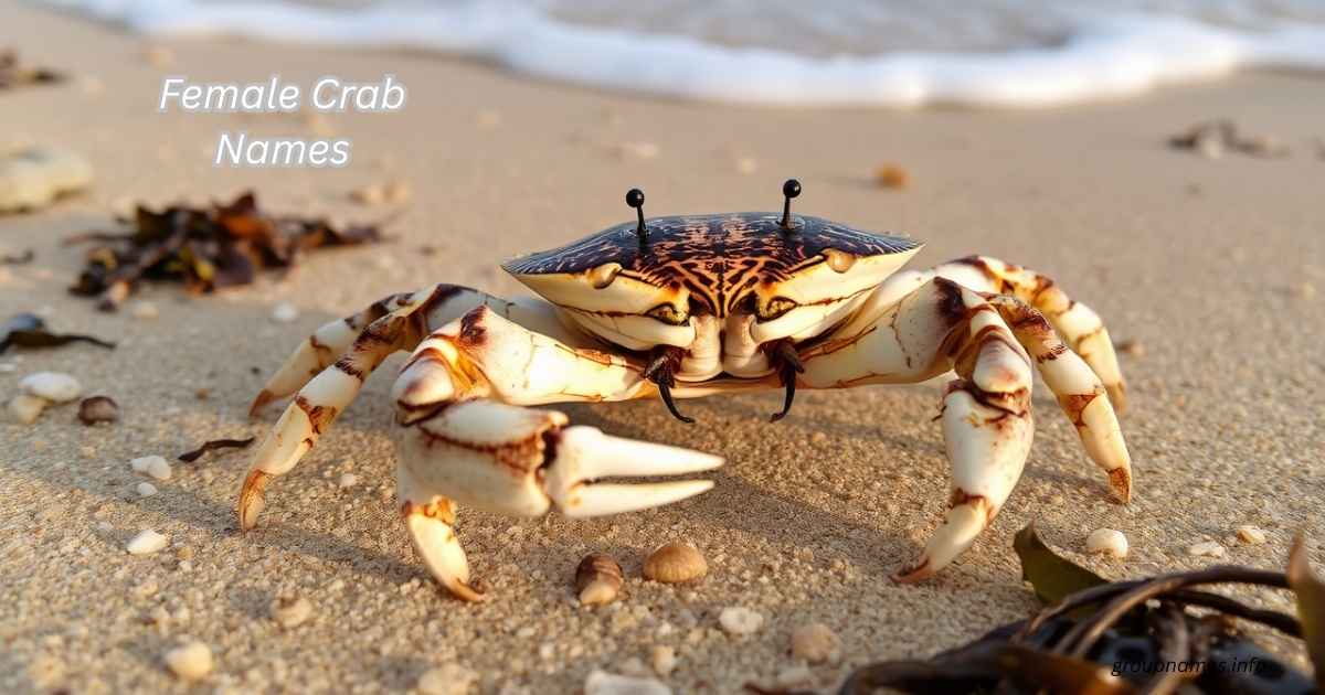 290 Cool and Funny Crab Names [Meaningful Ideas]