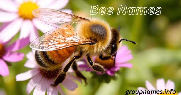 410+ Bee Names With Cute, Funny & Mysterious Choices