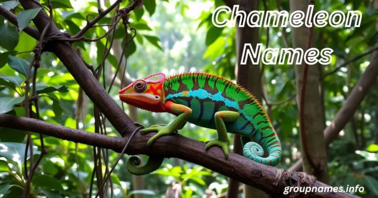 130+ Popular, Cute, Funny & Unique Chameleon Names