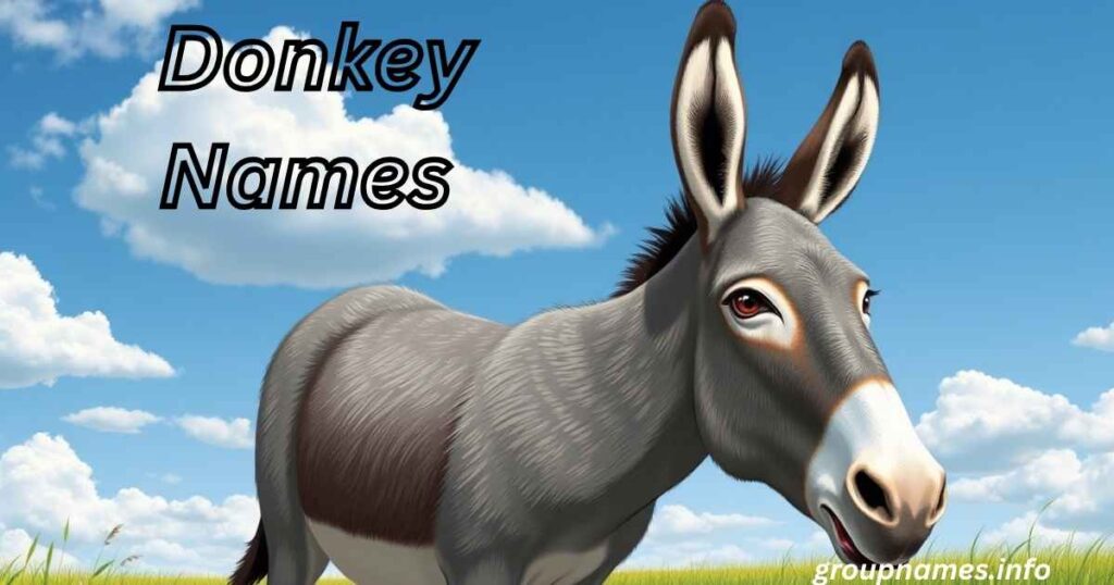 330+ Donkey Names with Cute, Funny, and Popular Options