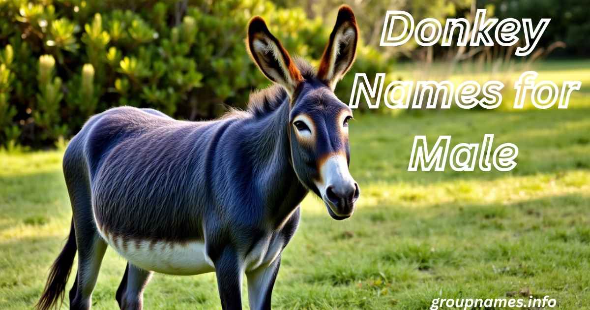 330+ Donkey Names with Cute, Funny, and Popular Options