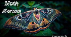 130 Meaningful Moth Names Inspired by Nature & Species