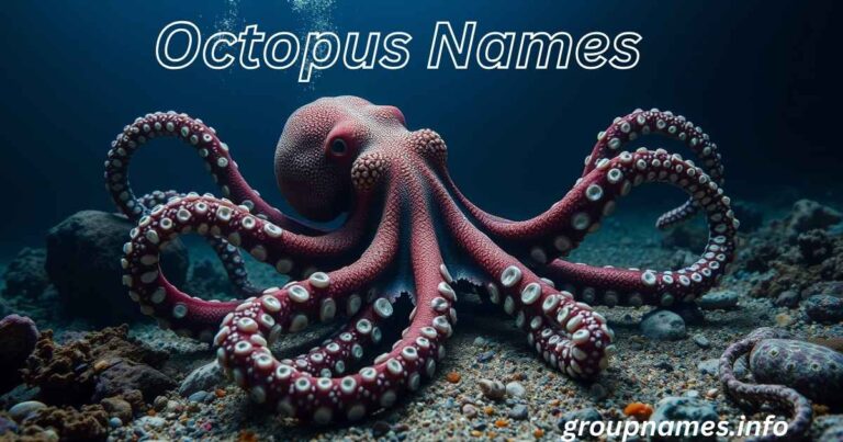 140+ Catchy, Popular & Cute Octopus Names
