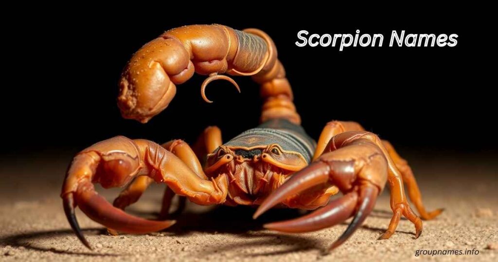 650+ Funny and Best Scorpion Names - Group Names
