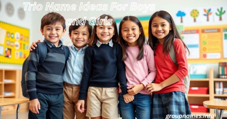 975 Creative Trio Names For Any Group Of 3