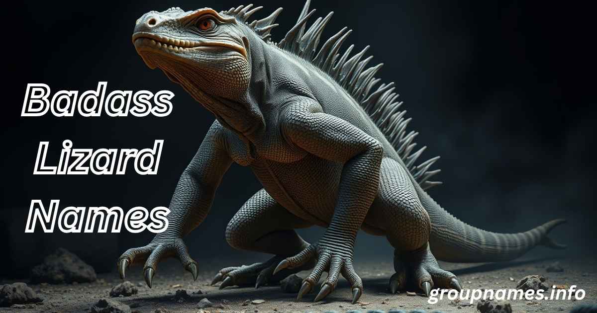 355+ Lizard Names with Cute, Funny, and Mythological Options