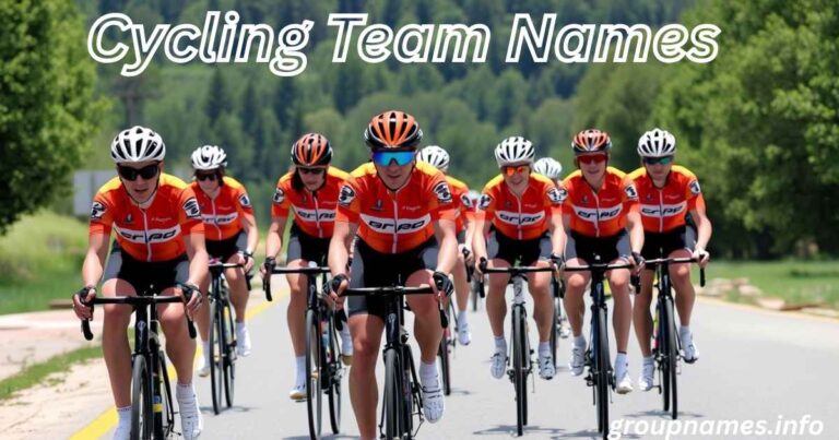 245 Cycling Team Names with Funny, Creative, Cool, and Gender-Based Choices