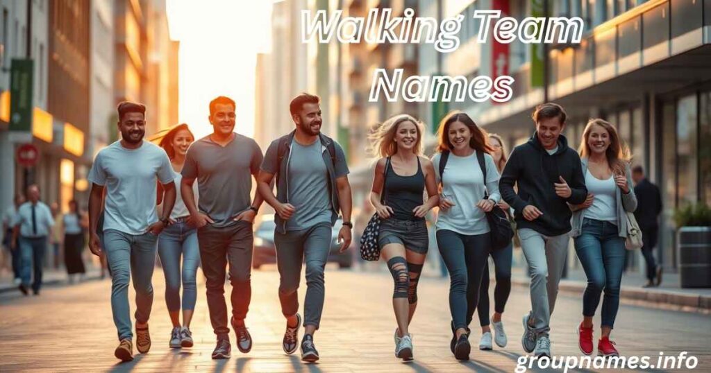 240+ Walking Team Names for Charity, Fitness, Fun, and Coworkers